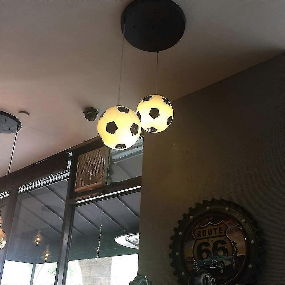 Football Ceiling Light, Creative Football Ceiling Light Modern Led ...