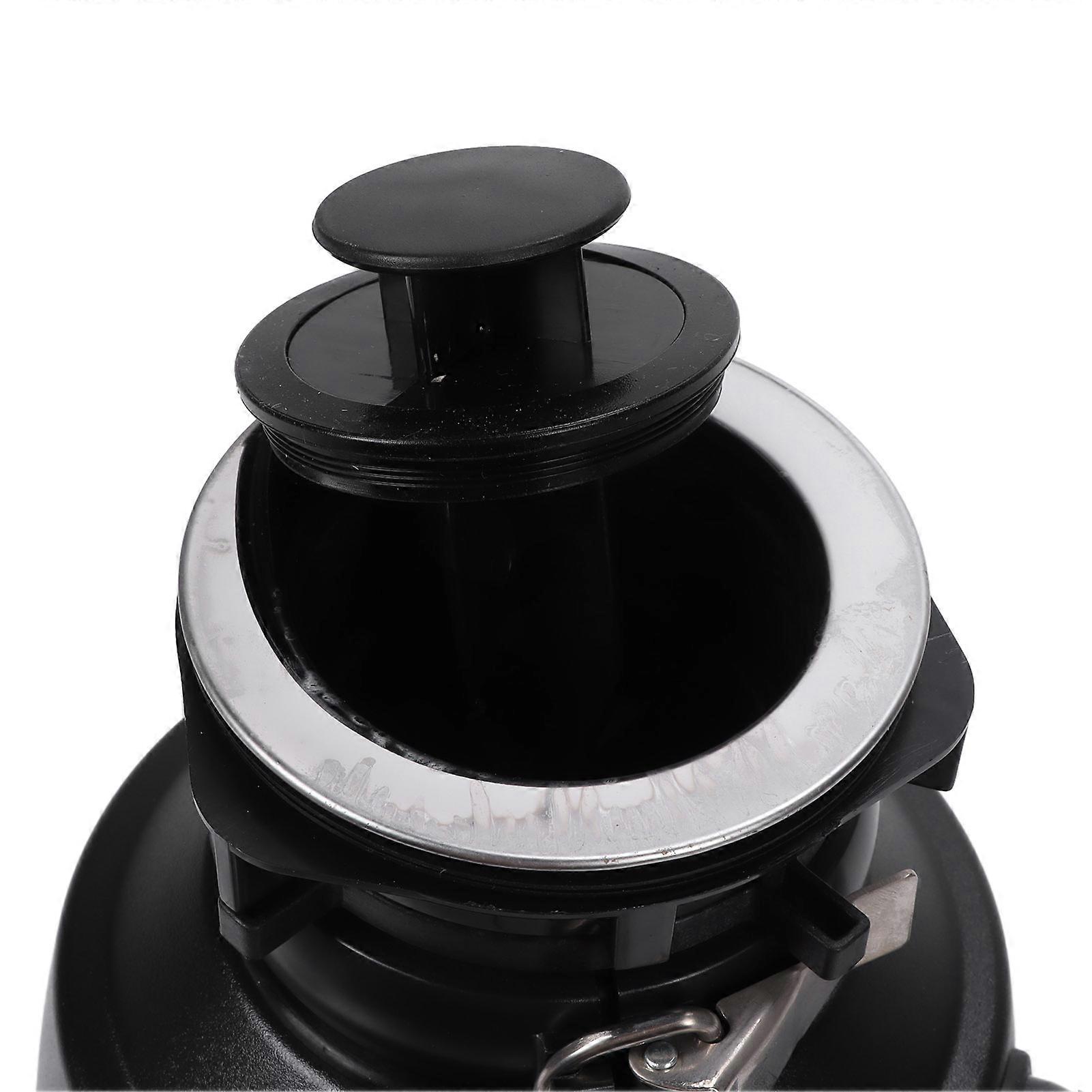 Continuous Feed Garbage Disposal Black 3800RPM Quiet Running Downspout ...
