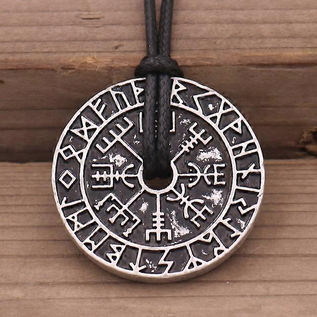 Slavic Norway Valknut with the Elder Futhark Runes Pagan Amulet Pendant ...