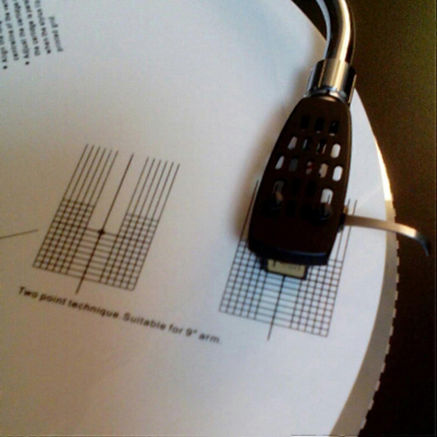 Anti-sliding LP Vinyl Record Pickup Calibration Plate Distance Gauge ...