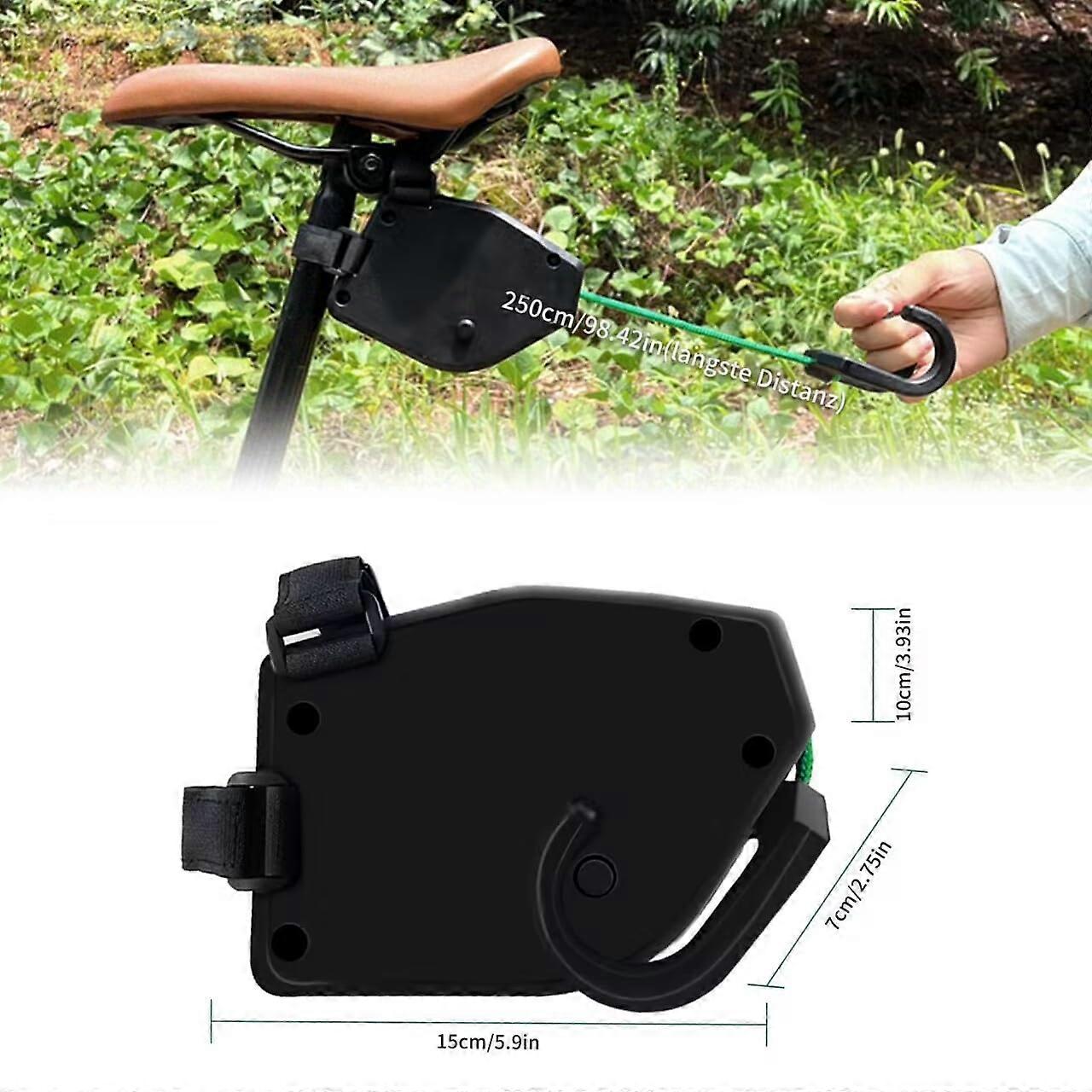 Child Bicycle Tow Rope, 2.5 m Retractable,Bicycle Pull System, Bike ...