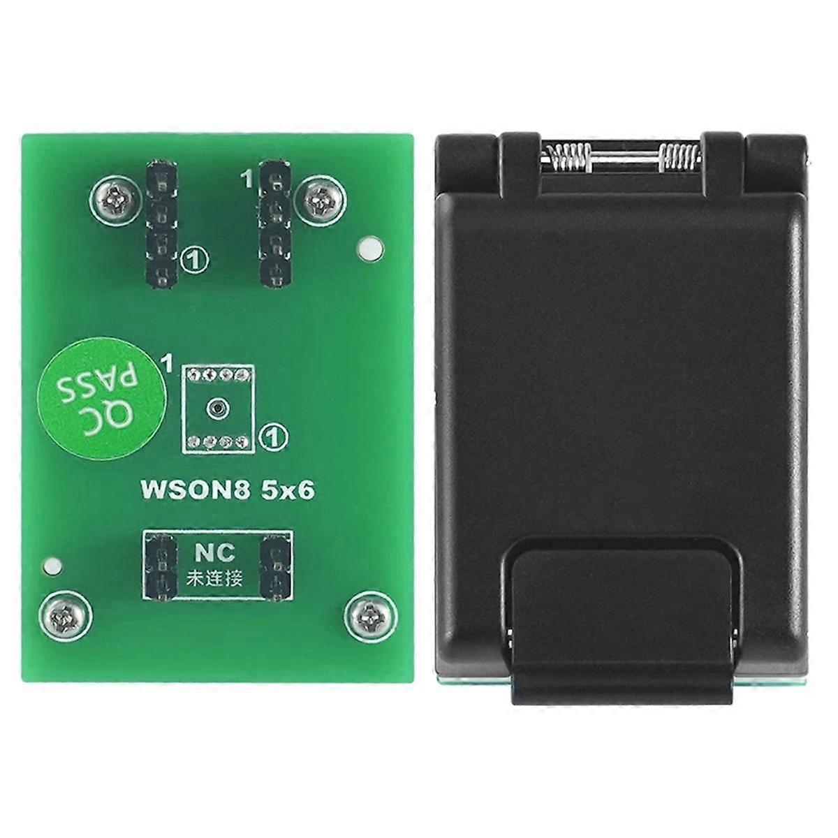 QFN8 WSON8 DFN8 5x6/6x8 IC Socket Universal Adapter for SPI NAND NOR ...