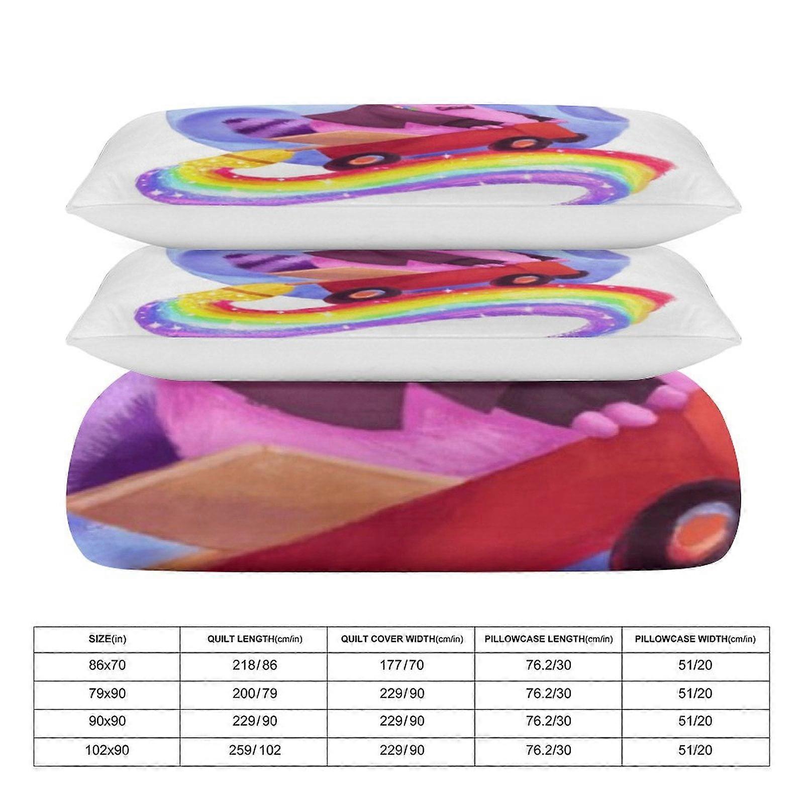 bedding set CA210 Inside Out 2 Bed Duvet Cover Microfiber Bedding Sets ...