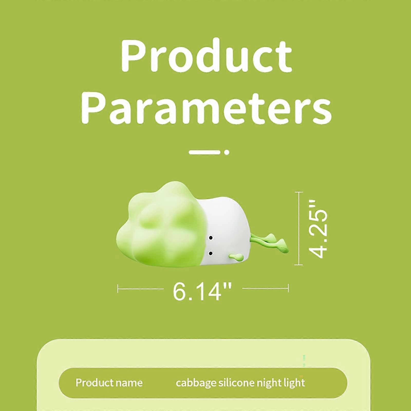 Lying Flat Night Light,Silicone Dimmable Nursery LED Lamp,LED Lie in ...