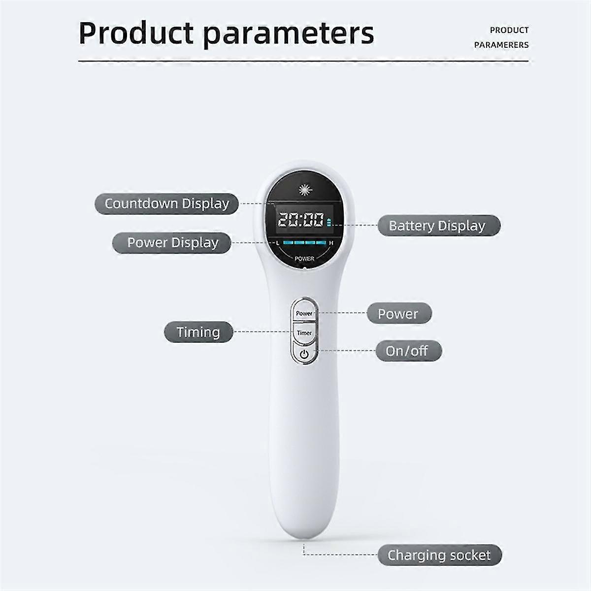 Semiconductor Laser Physiotherapy Instrument Red Light Therapy ...