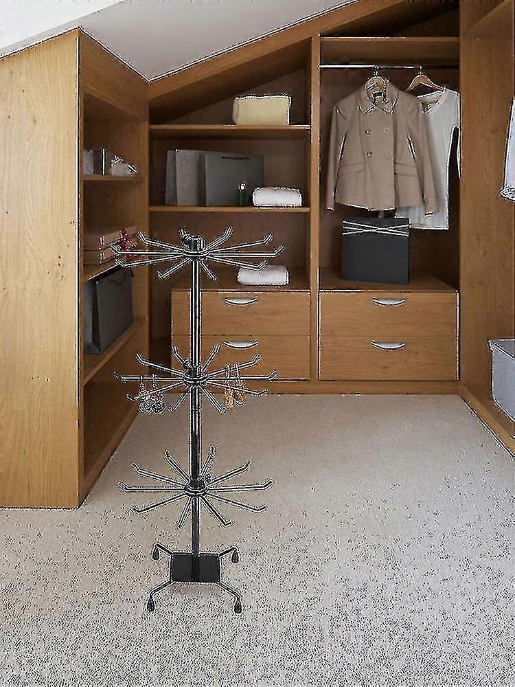 New 3 Tier Display Stand Counter Top Spinner Rack Silver Metal ...