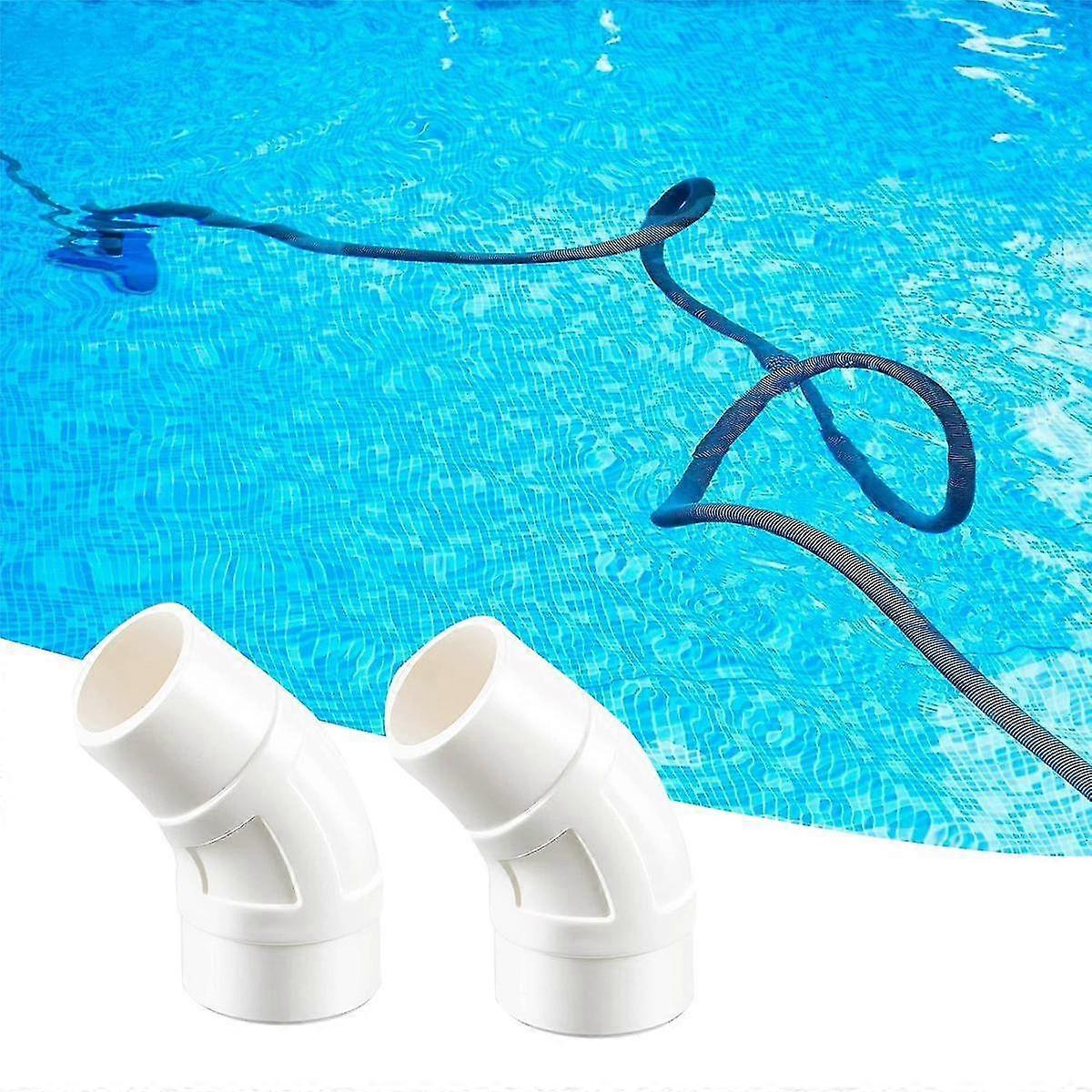 2 Pack Pool Cleaner 45 Degree Elbow W70244 Replacement For Zodiac G2 G3 ...