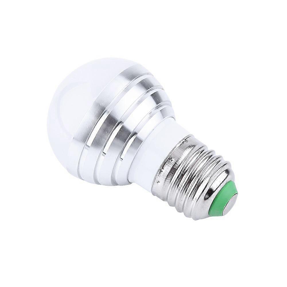 E27 3W Dimmable RGB LED Light Color Changing Lamp Bulb 85-265V With ...