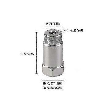10pcs O2 Sensor Spacer Adapter Extender Extension Straight 45mm M18x1.5 ...