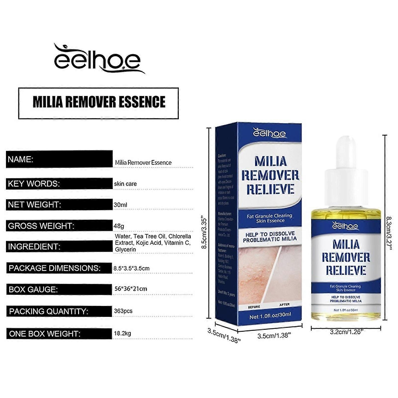 Milia Remover, Milia For Eye, Milia, Sebaceous Hyperplasia 30ml | Fruugo UK