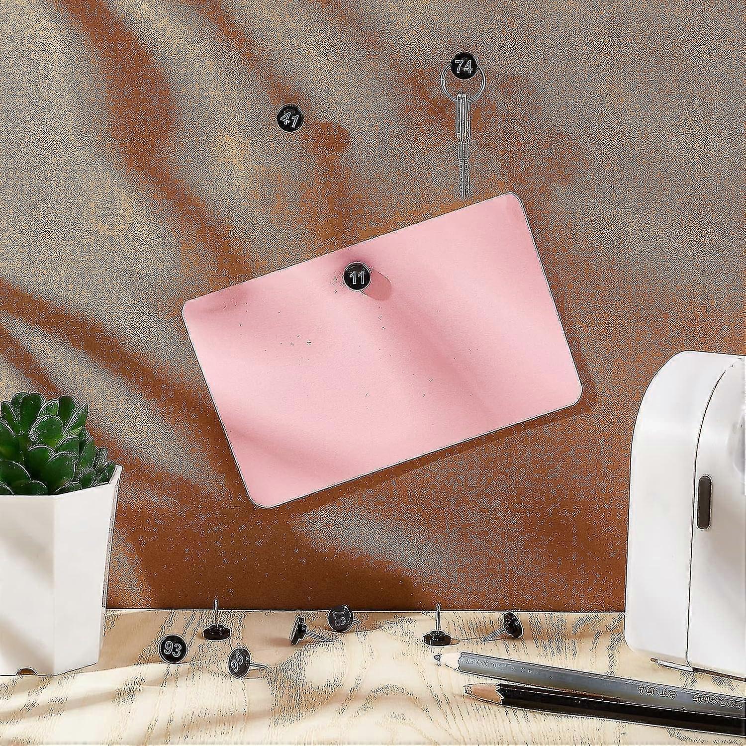 100 Pcs Numbered Push Pins, Black Base Map Number Push Pins with ...