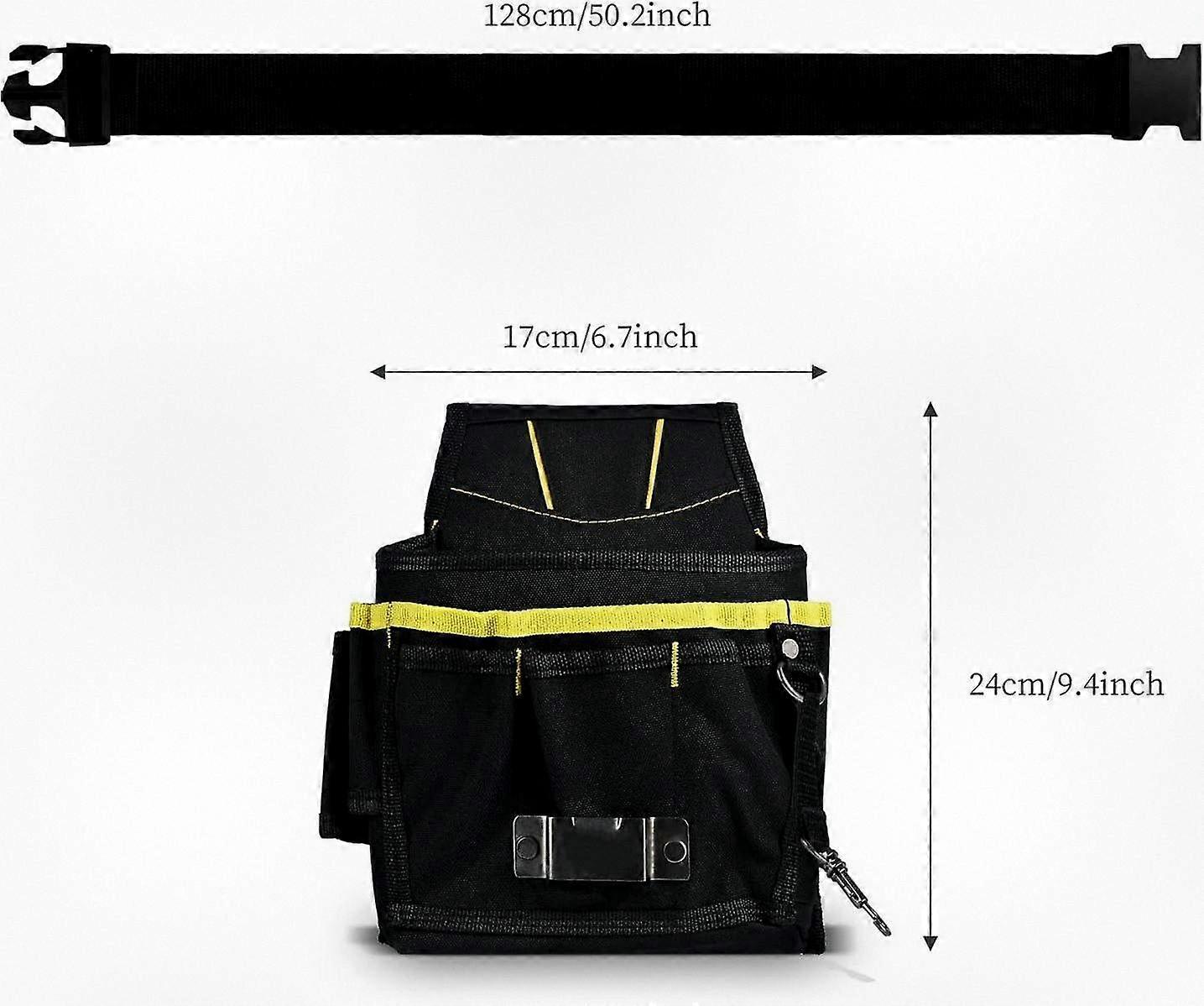 Oxford Heavy Duty Waterproof Tool Pouch with Multiple Pockets for ...