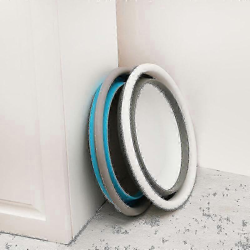 9L Collapsible Portable Wash Basin Dishpan Multipurpose Round Washing ...