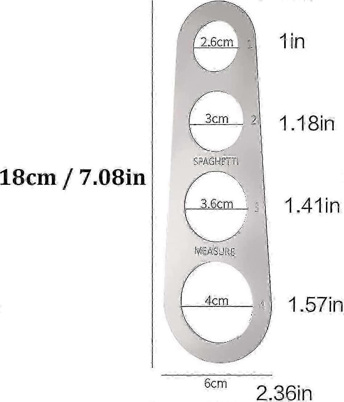 Spaghetti Measurer, Kitchen Tool For Measuring Amount Of Spaghetti With ...