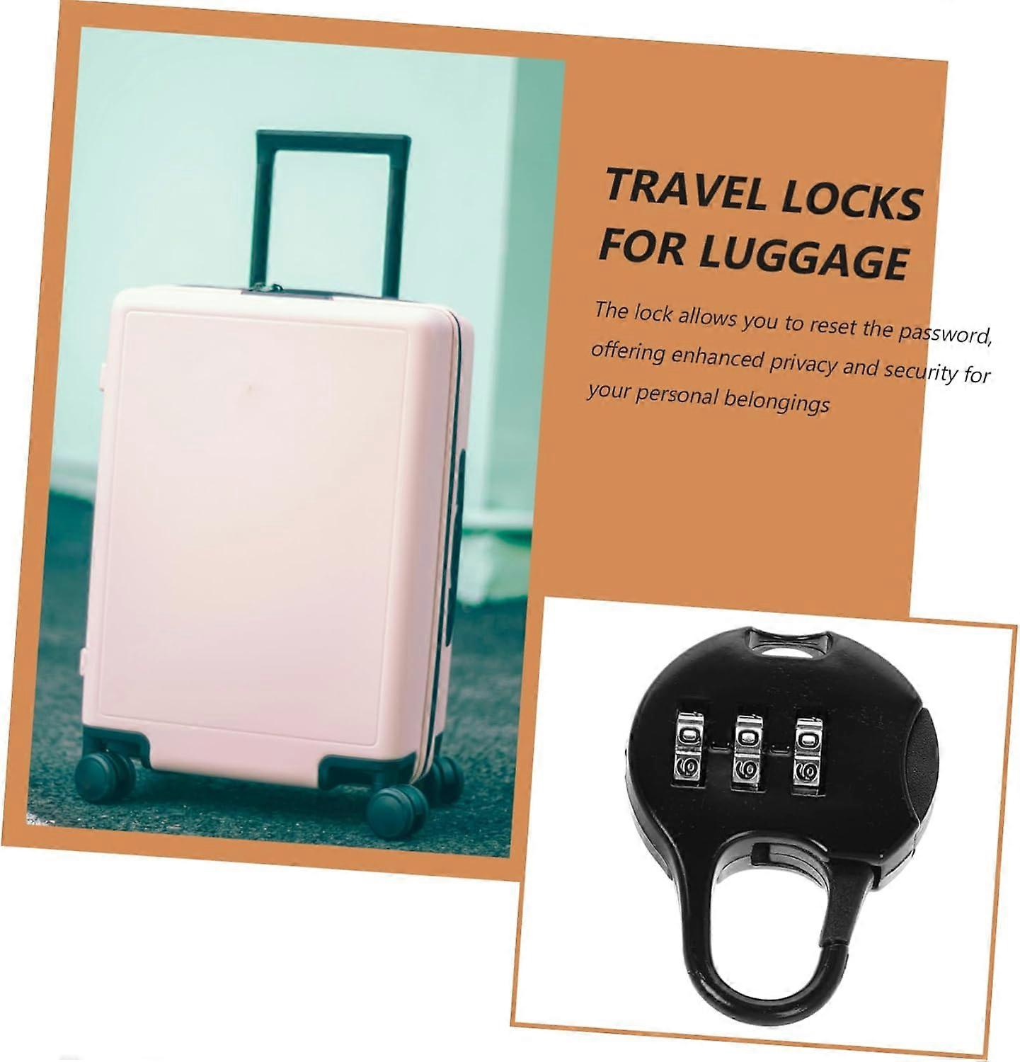 Combination Lock for Mini Zinc Alloy - Portable Travel Lock for ...