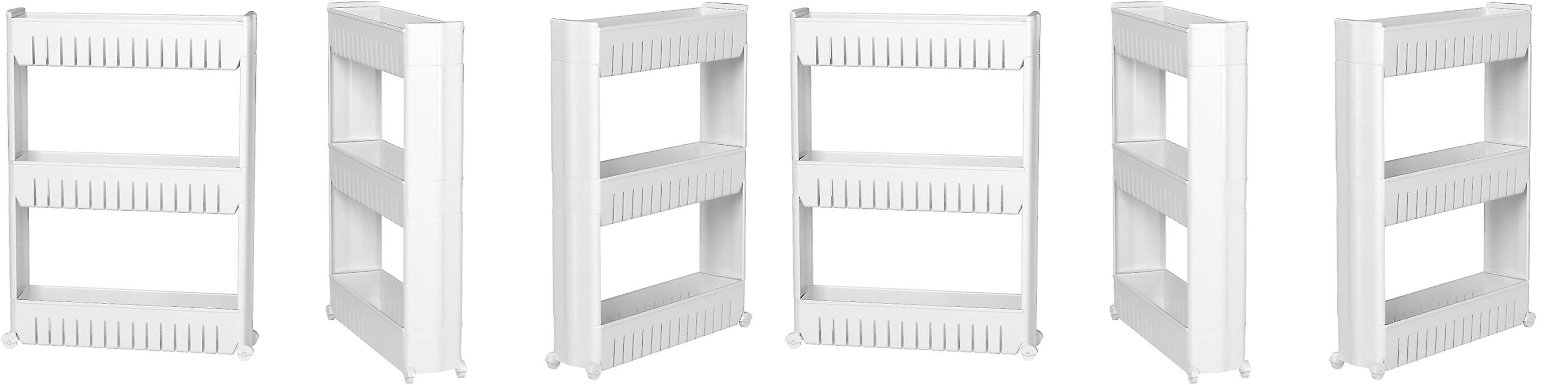 Modern Home Narrow Sliding Storage Organizer Rack - Laundry/Bathroom ...