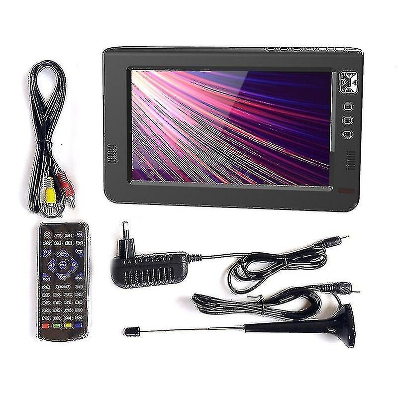 10 Inch hd portable tv dvb-t2 digital and analog mini small car ...