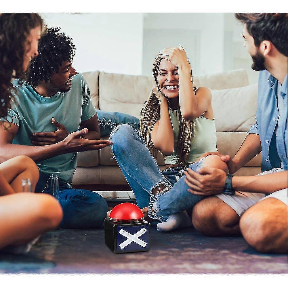 4pcs Game Buzzer,game Buzzer Alarm Sound Play Button With Light Trivia ...