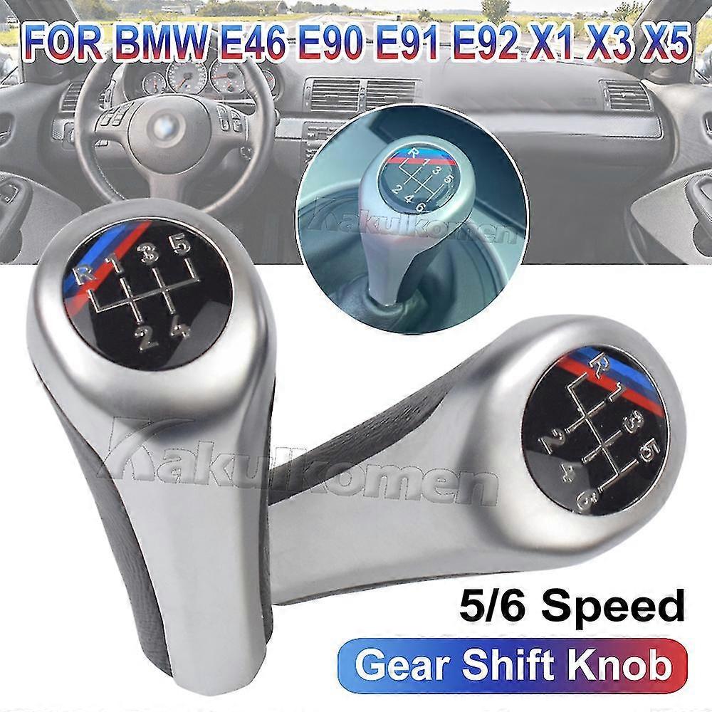 5/6 Speed Gear Shift Knob For Bmw 1 3 5 6 Series E30 E36 E39 E46 E60 E87 E90 E91 E92 Manual Gear ...