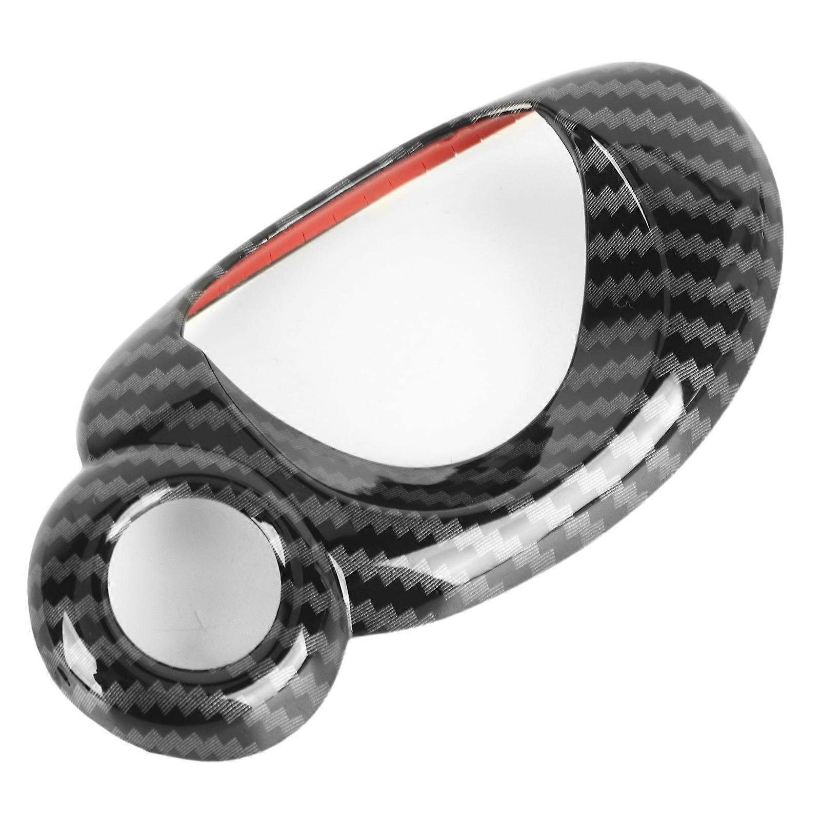 Car Ignition Switch Ring Cover Carbon Grain Smooth Surface Compact ...