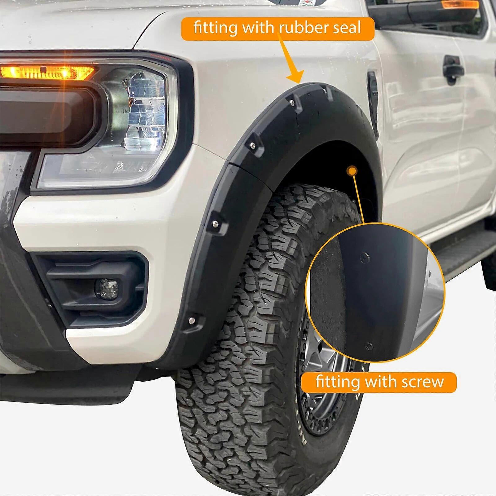 Bolt Style Pocket Style Wheel Arch Fender Flares for 2022 2023 Ford ...