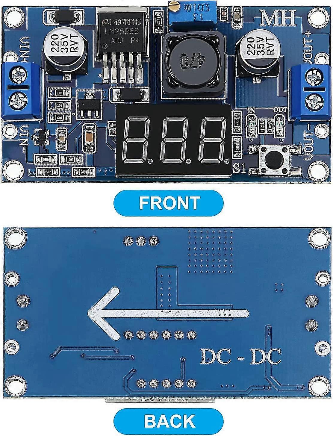 2pcs dc-dc buck voltage converter power supply module step-down ...