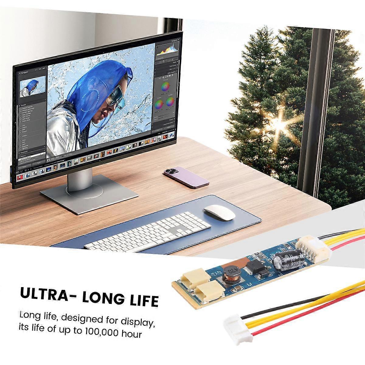 450mm Led Backlight Strip Kit Update 20 Inch 20 Inch CCFL LCD Screen For LED Monitor | Fruugo UK