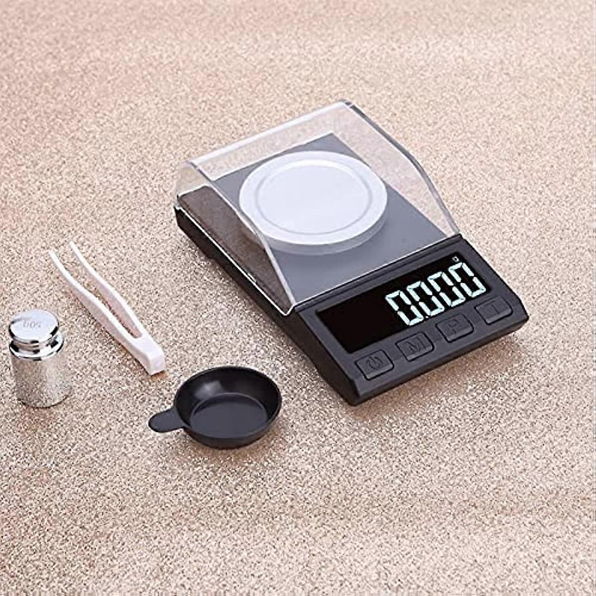 Milligram Scale 50g 0001g High Precision Scales Mini Portable Smart ...