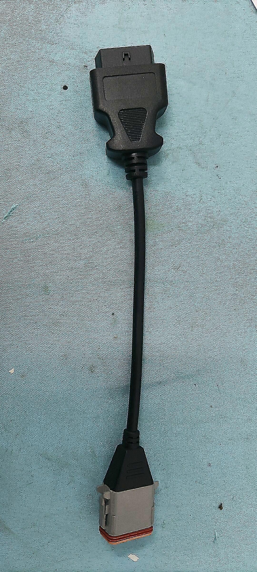 Obd 12pin To 16pin Cable For Komatsu For Cummins Adapter | Fruugo UK