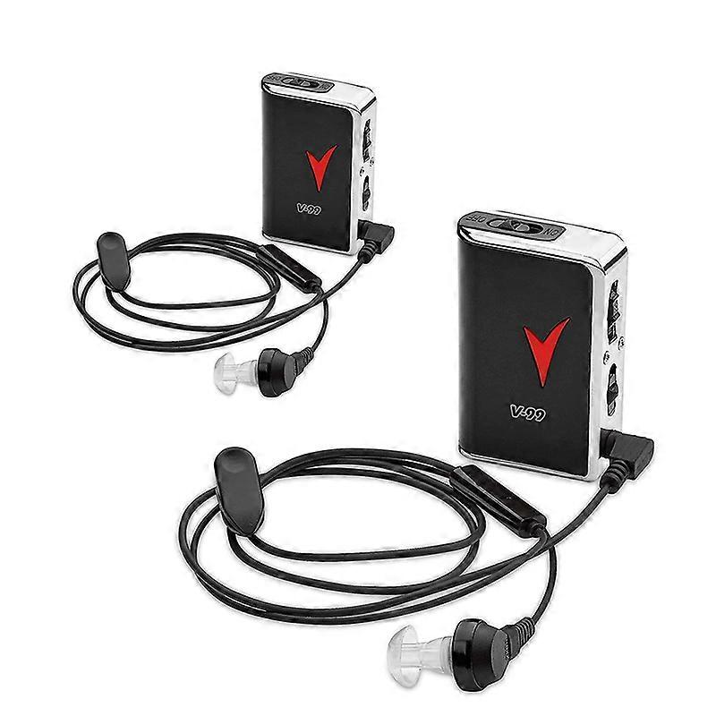 Hearing Aid V-99 Portable Hearing Amplifier Hearing Kit Behind The Ear ...