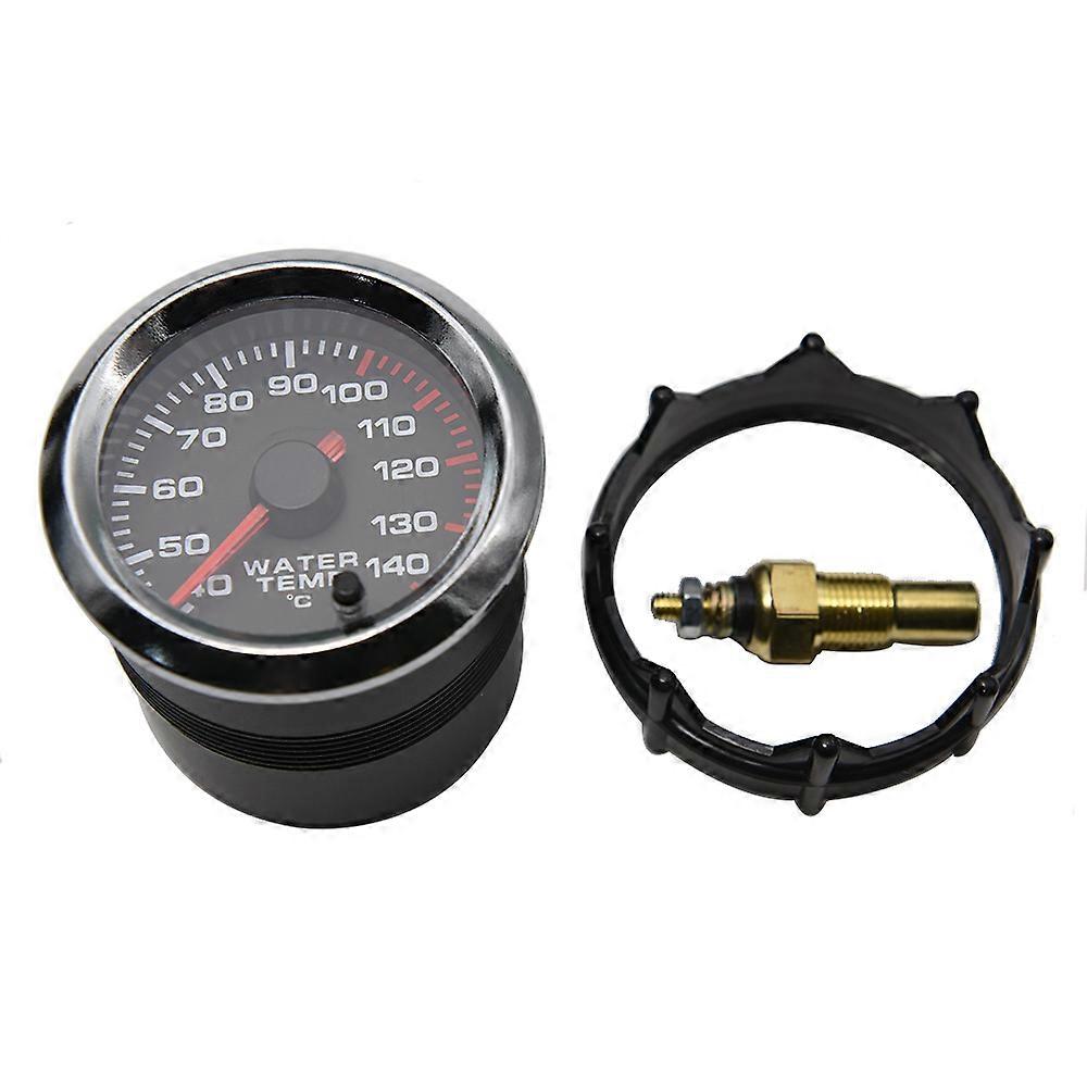 40~140 Celsius 52MM Racing Gauge Water Temperature Gauge Kit Car with ...