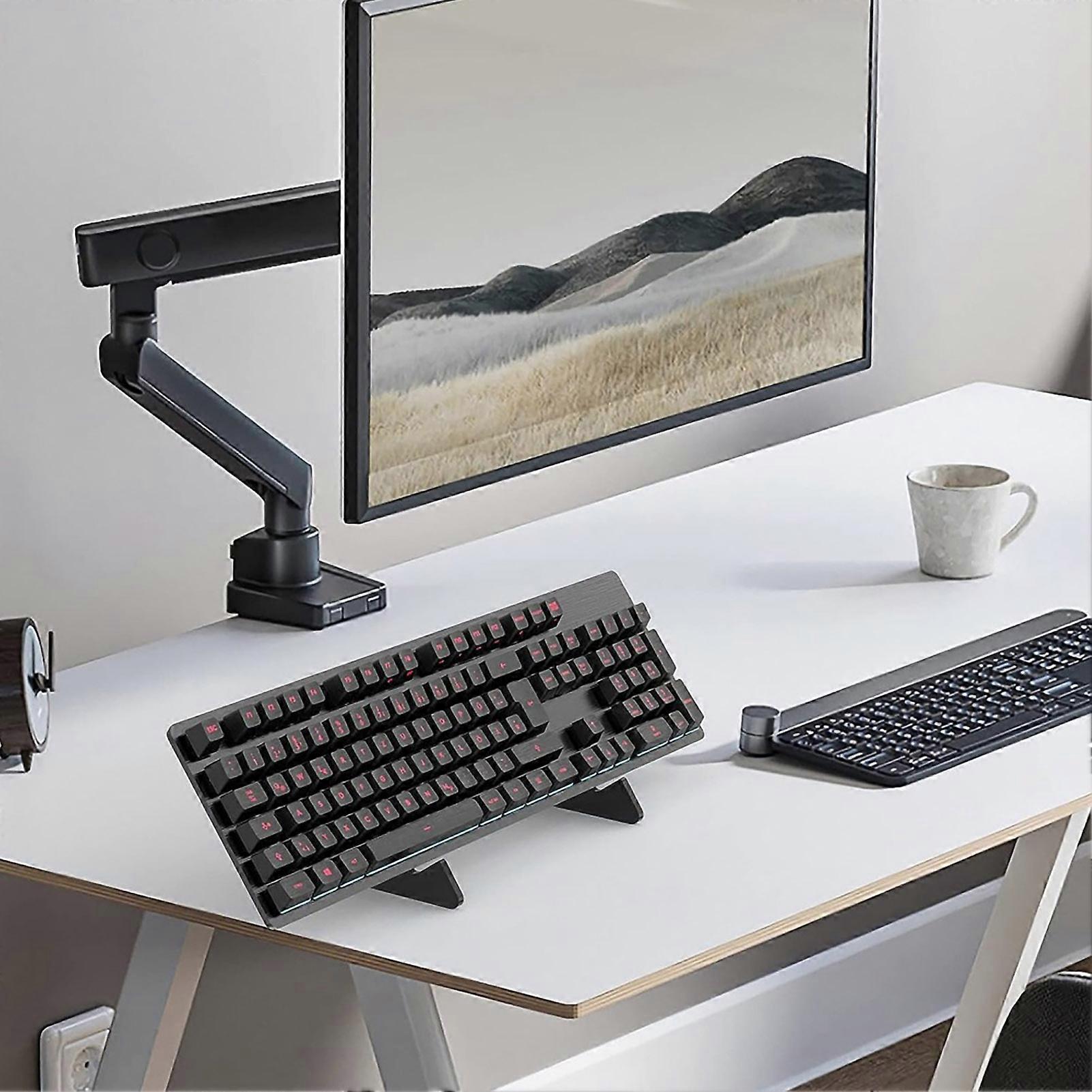 Keyboard Stand Easy Installation Detachable Space-saving Acrylic ...