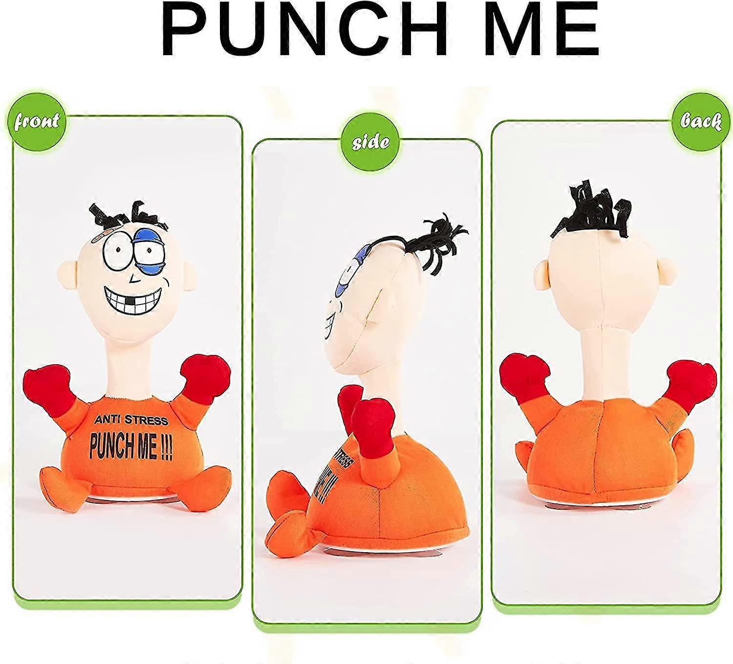 Funny Punch Me Screaming Doll, Anti-stress Punch Me Doll, Boxing Toy ...