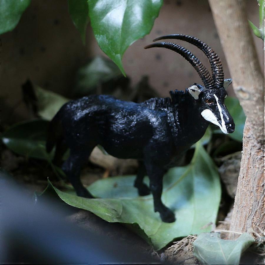 Wild Forest Animal Zoo Plastic Models Simulation Antelope Gazelle ...