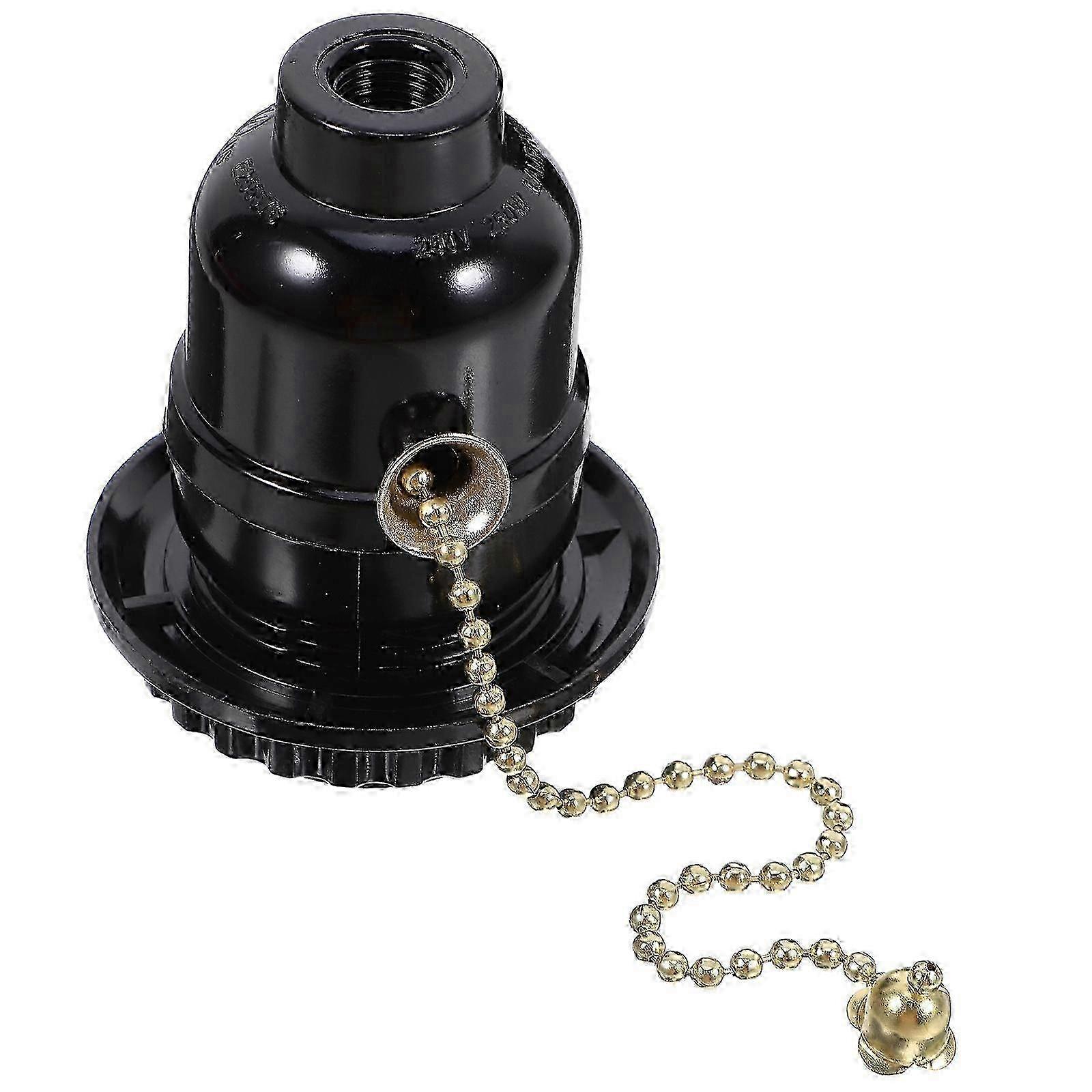 Pull Chain Ceiling Light Socket Accessory - Lamp Holder with Pullswitch ...