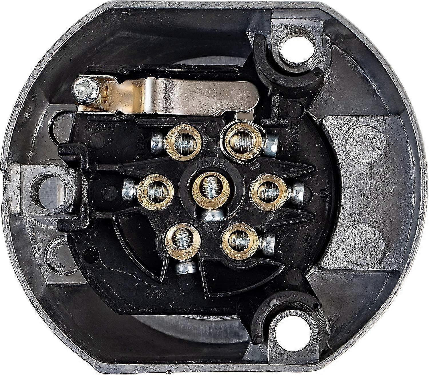 7-pin adapter for connecting trailers and caravans,screw connector,7 ...