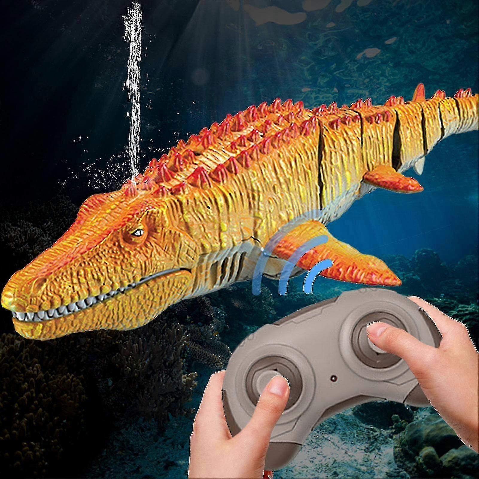 Realistic Mosasaurus Diving Toys For Kid Remote Control Mosasaurus Toy ...