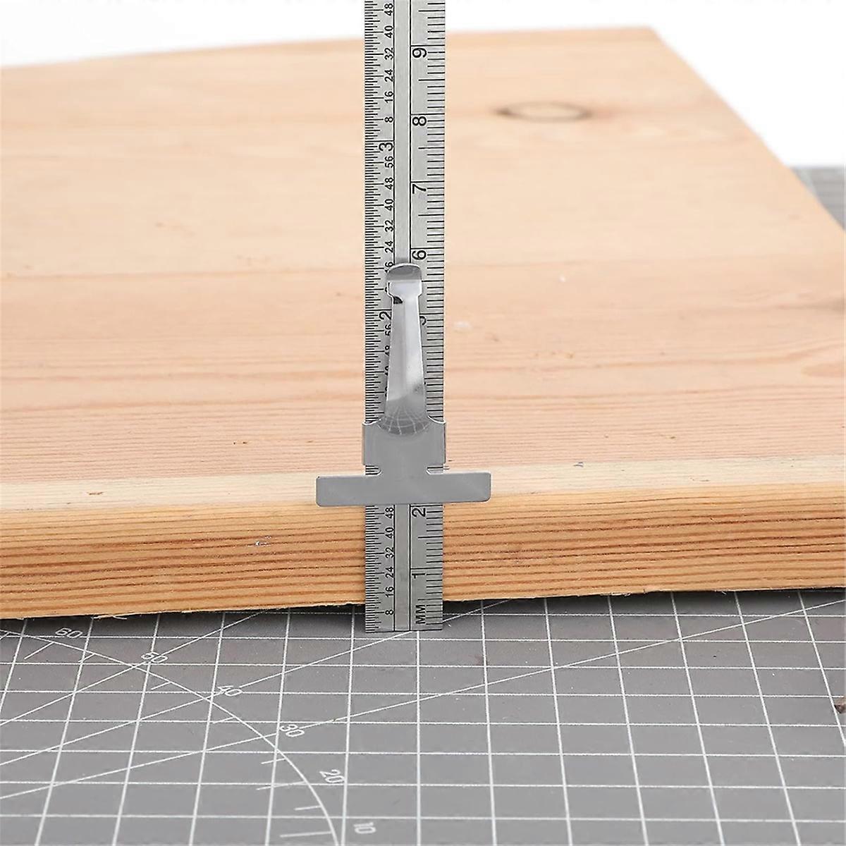 6Pcs Pocket Ruler with Detachable Clips Precision Pocket Ruler Metric ...