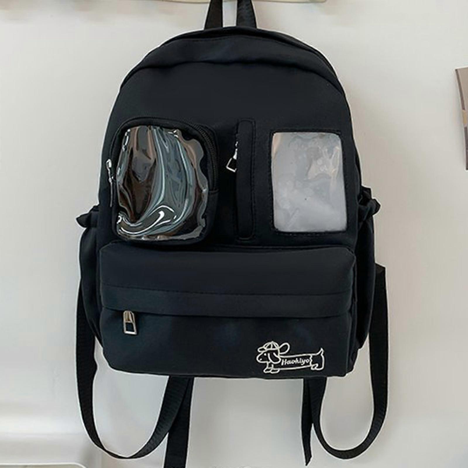 Itabag Pin Display Backpacks with Insert,Lovely Aesthetic Backpacks for ...