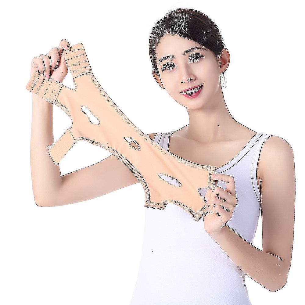 Post Surgical Chin Strap Bandage For Women Neck And Chin Compression ...