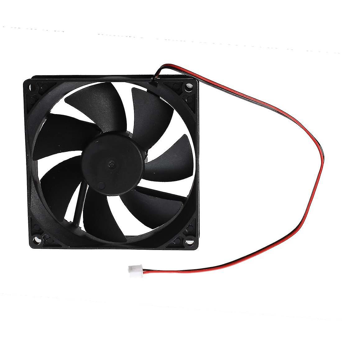 Black Plastic Square 9025 90 X 90 X 25mm Dc 12v 0.25a Cooler Fan ...