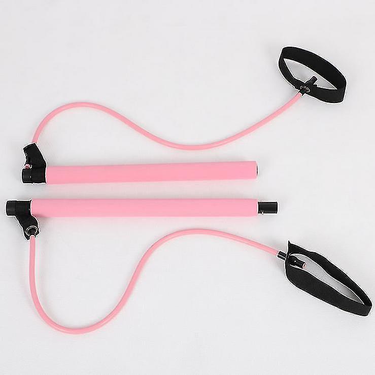 Resistance Bar, Portable Pilates Exercise Bar Kit With Resistance Band ...