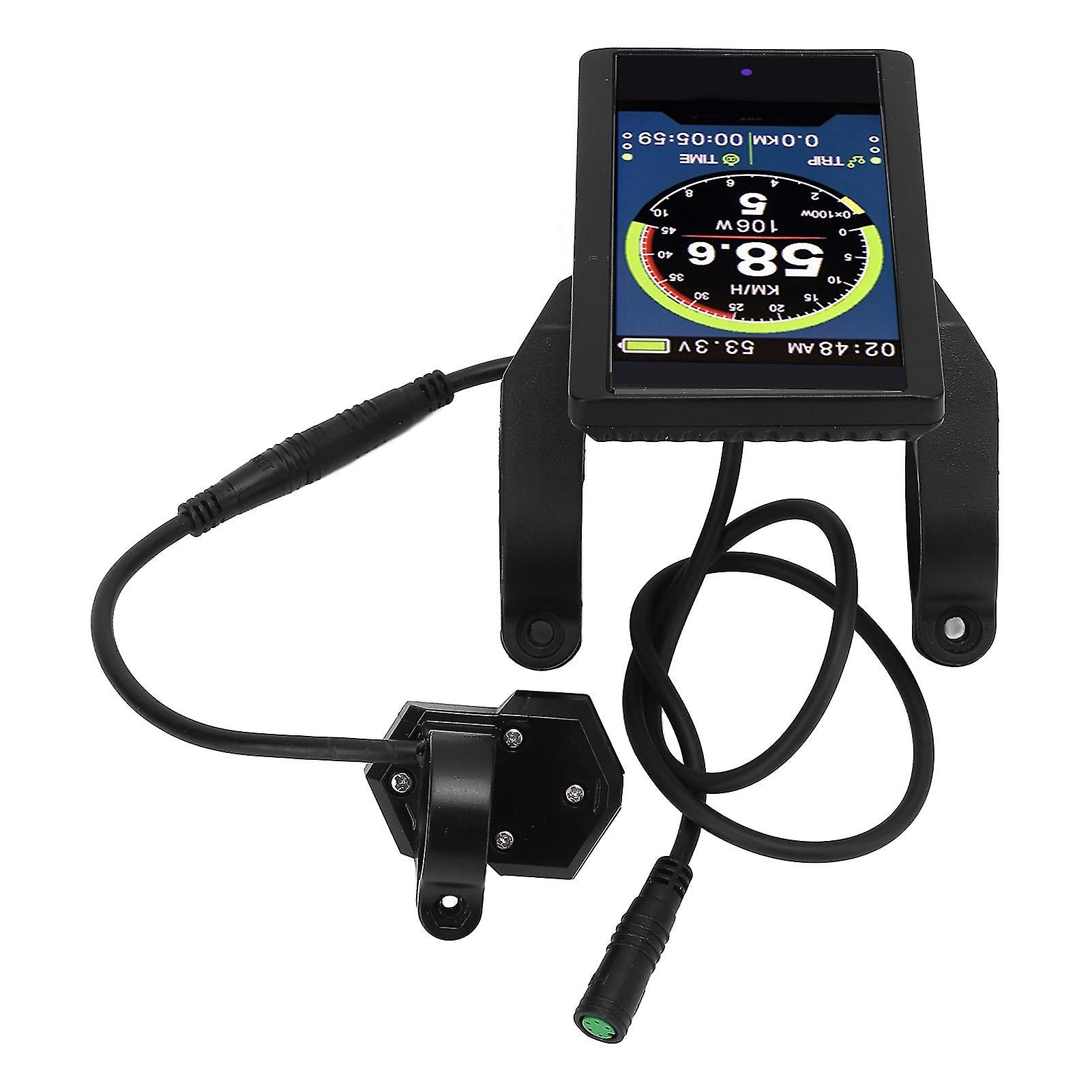 Electric Bicycle 850c Lcd Display Control Panel For Bafang Bbs01 Bbs02 ...