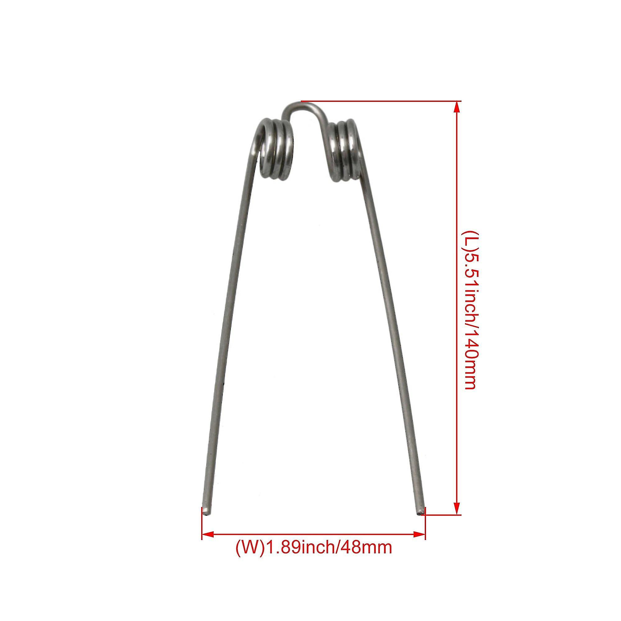 Brass instrument replacement parts 50 pcs water key spit valve spring ...