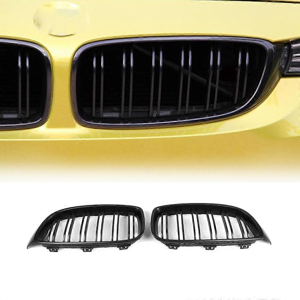 ABS Matte Black Front Bumper Grill Frame For BMW 4 Series F32 F33 F36 ...