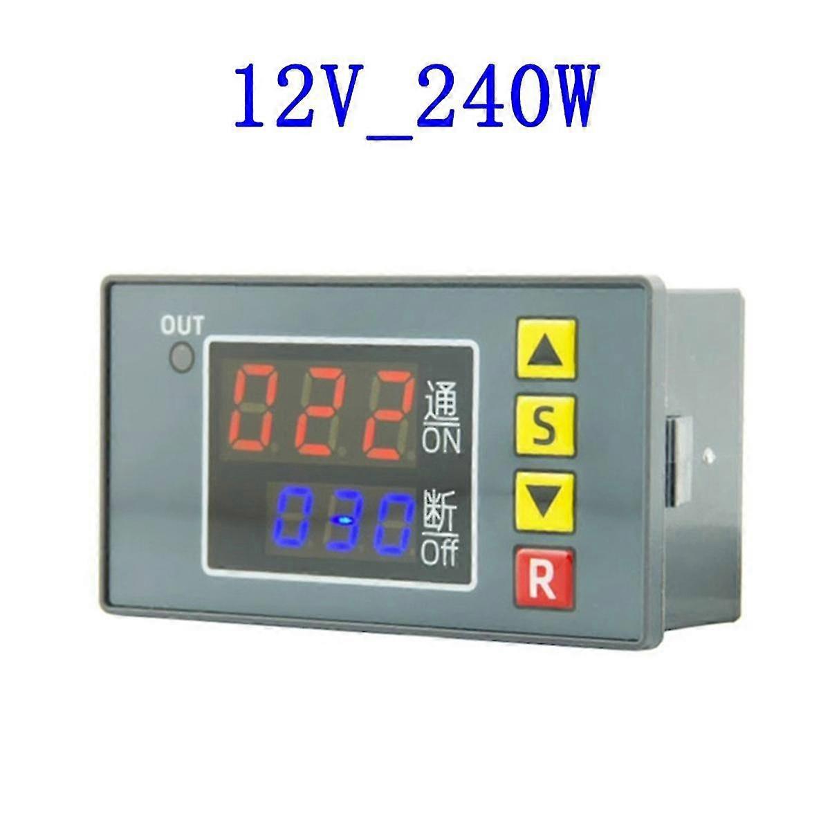T3231 Digital Time Delay Relay Multifunction LED Display Cyclic Timing ...