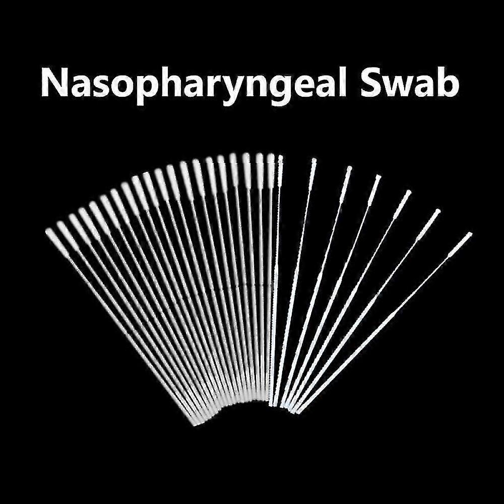 100pcs Nasal Swab Individual Self Test Sterile Nasopharyngeal Swab ...