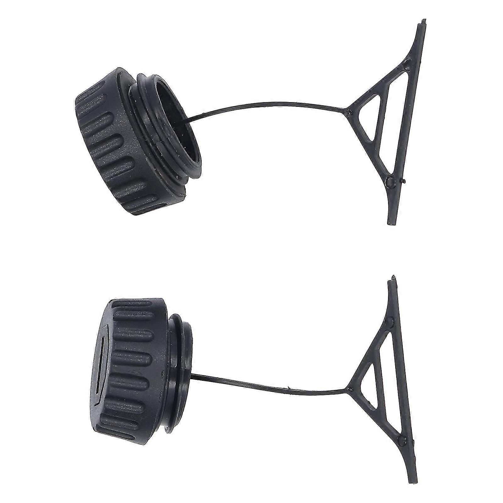2Pcs Oil Cap Fuel Tank Cap Chainsaw Part for STIHL 066 MS660 OEM 0000 ...