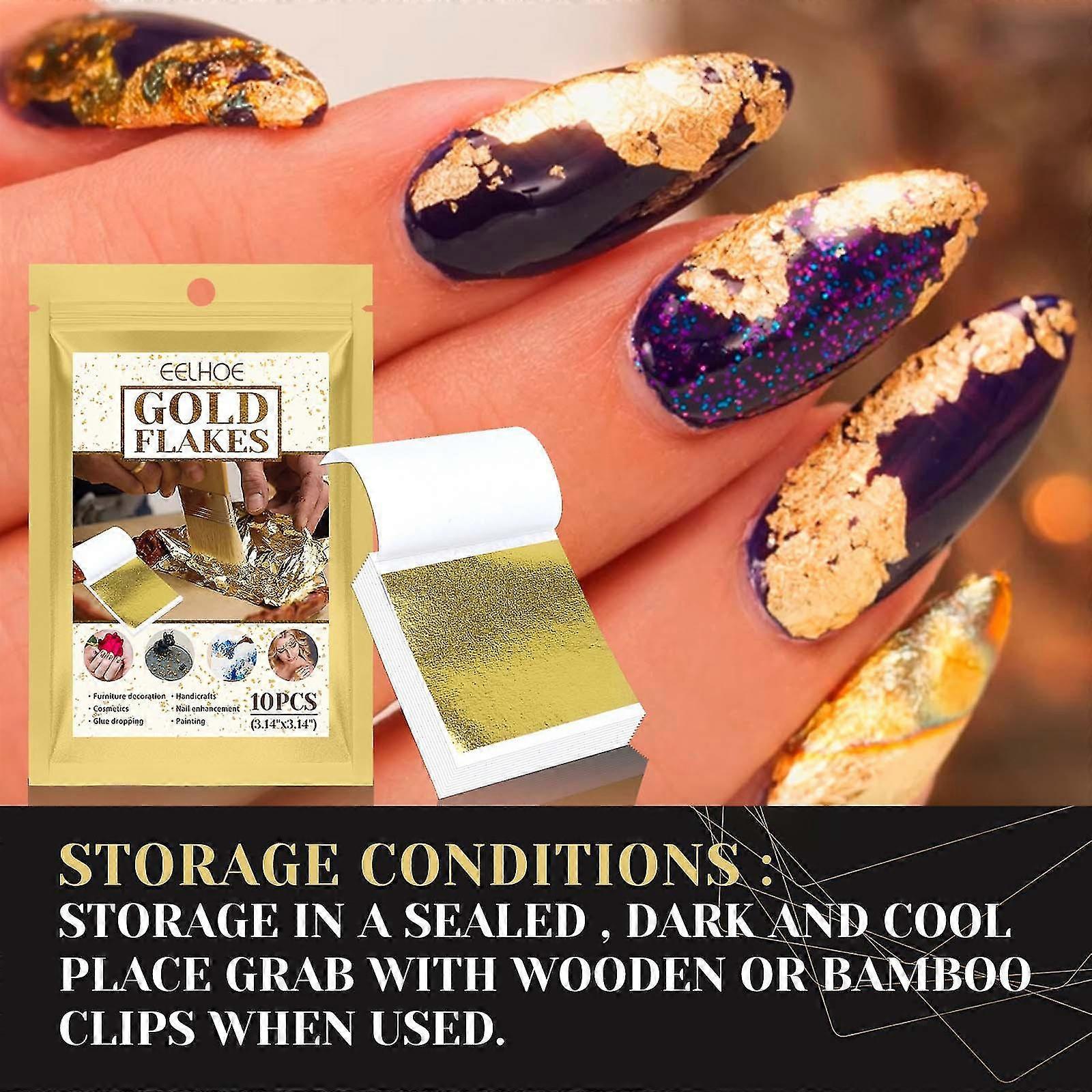 Skincare Set Multifunctional Gold Foil Paper Skin Beautifying Gold Foil ...