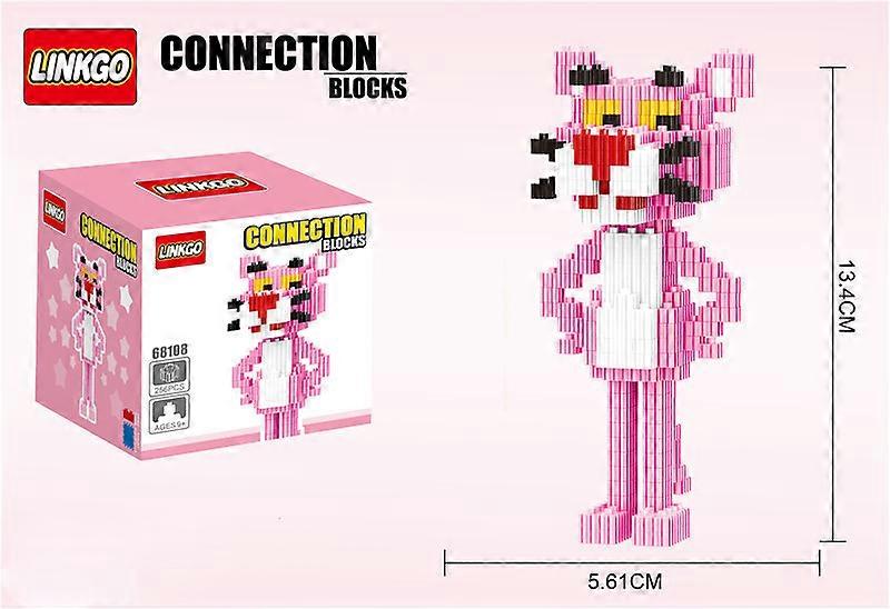 608pcs+ Magic Building Blocks Pikachu Model Connection Stitch Figures ...